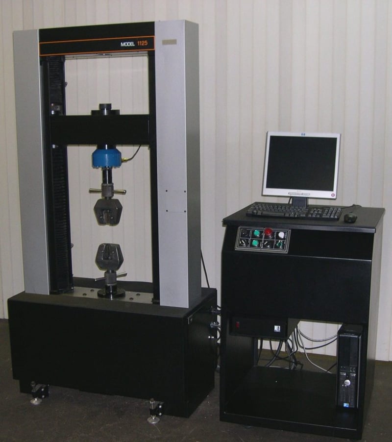 22500 lbf (100kN) Instron #1125, Precision Two Screw Tension ...
