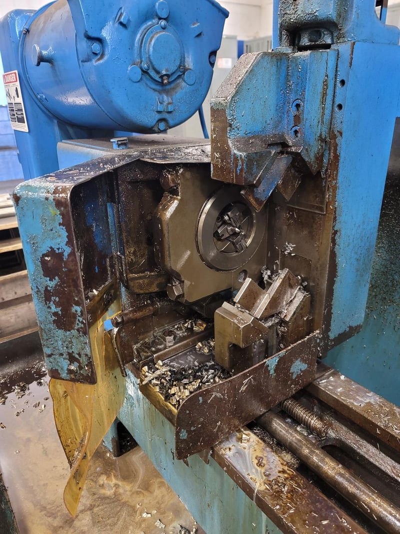 6.25" x 51" Hey #3, faceing 7 centering machine, 18-980 RPM for Sale ...