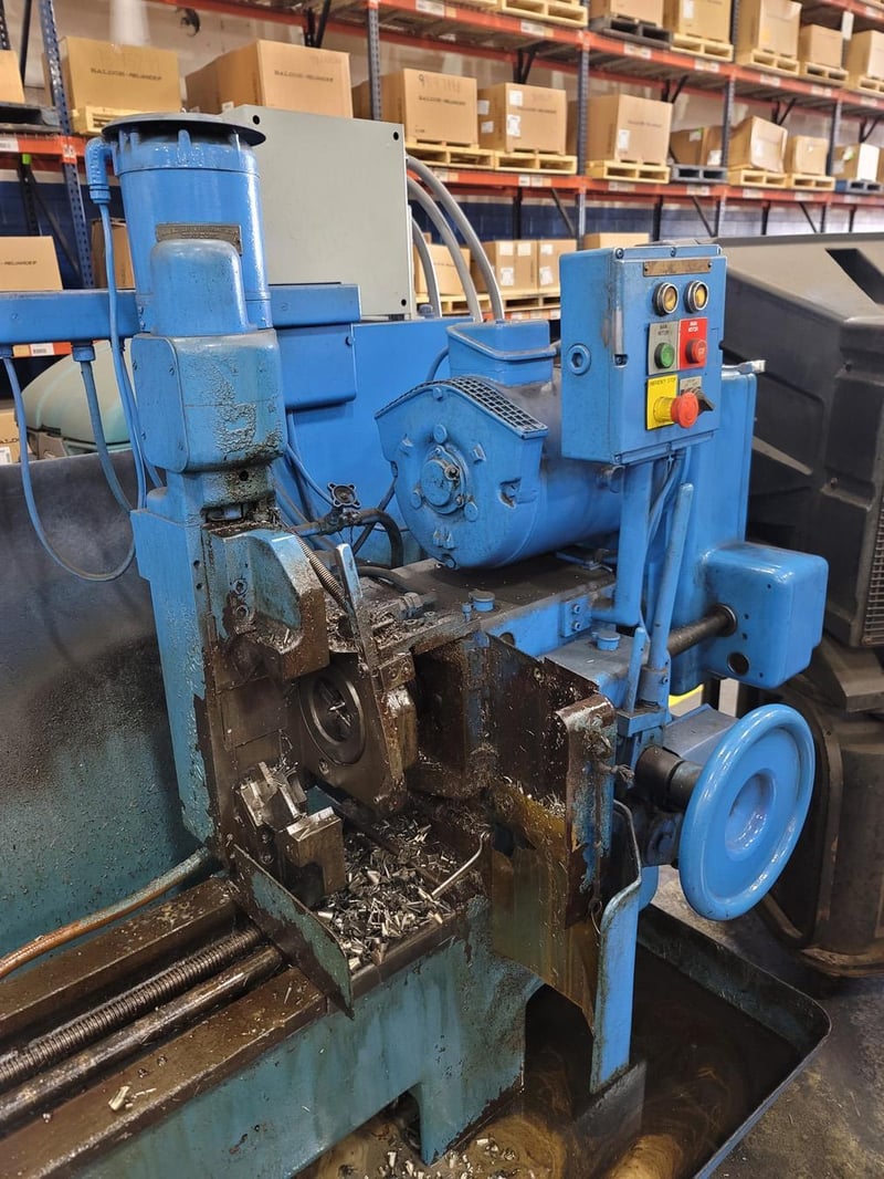 6.25" x 51" Hey #3, faceing 7 centering machine, 18-980 RPM for Sale ...