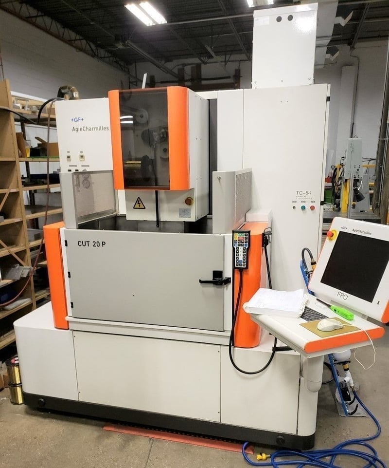 Agie Charmilles #Cut-20P, wire Electrical Discharge Machine, 13.78"X, 9 ...