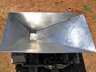 75 gallon Stainless Steel Hopper/Feeder, 2" inlet/outlet, 5 HP for Sale ...