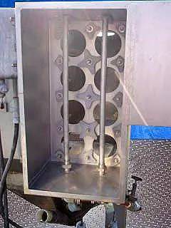 Young Industries, Hopper with Mixer, 44" L x 29" width infeed hopper, 5 ...