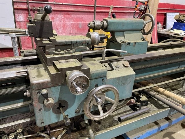 20" x 80" Tos #SN50C, 27" swing in gap, 22-2000 RPM, 3 & 4-Jaw, taper ...