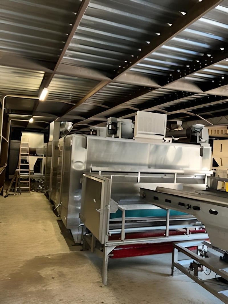 Aeroglide #C1-120-29-RGC, Propane Roaster/Dryer, Infeed, Outfeed ...