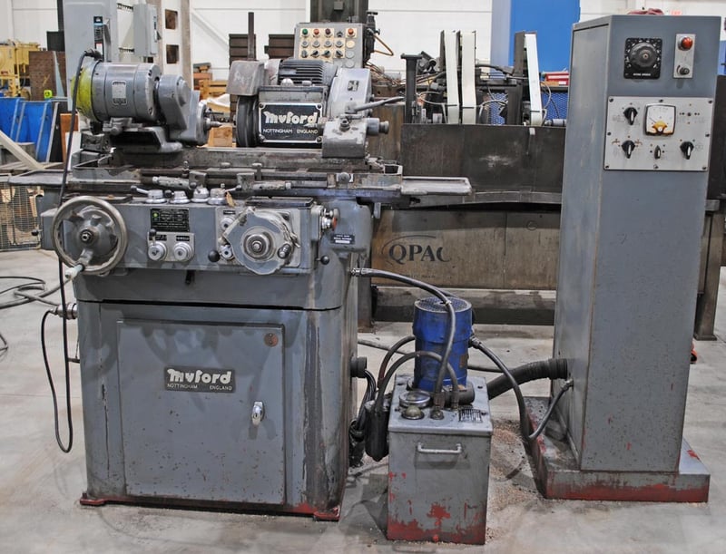 5" x 12" Myford #MG12-HP, universal outside dimension grinder, 12" x 1. ...