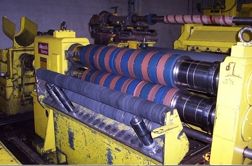 60" x .135" Stamco, loop slitting line, 40000 lb., R to L, 20" ID, 72 ...