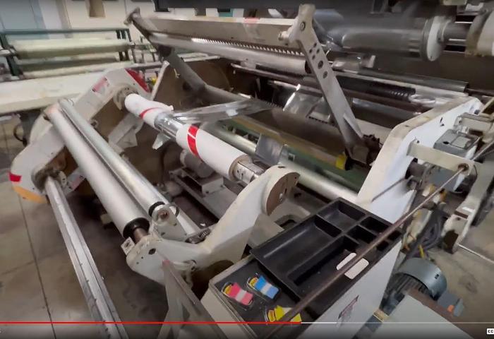 Kidder #660, 45" automatic rewind with splicer For Sale | Surplus Record