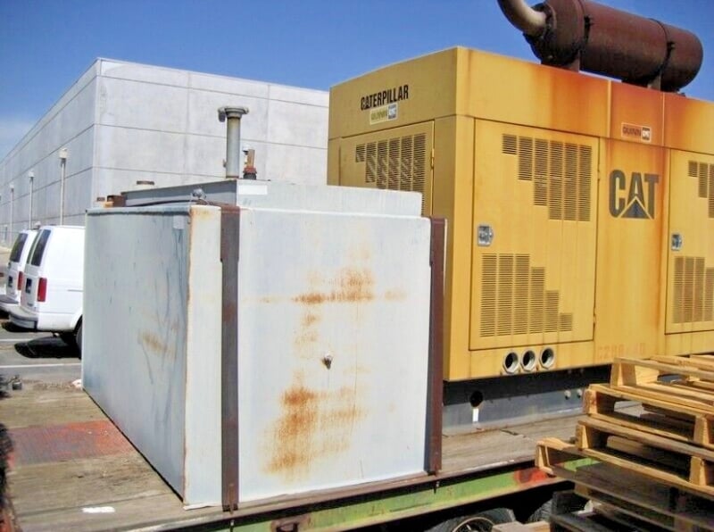 350 KW Caterpillar #3406, generator set, trailer mounted, 240/480 Volts ...