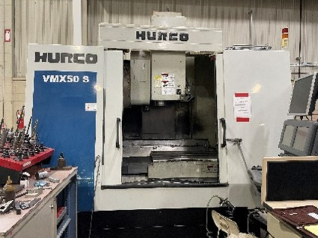 Hurco #VMX-50S, vertical machining center, Ultimax Control, 50" X, 26 ...