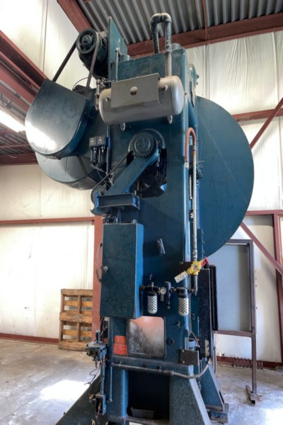 75 Ton, Bliss #6DA, straight side double action cam cupping press, 50 ...