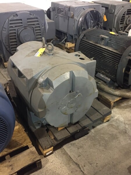 300 HP 1800 RPM Reliance, Frame 445T, 460 Volts, #WP78 for Sale ...