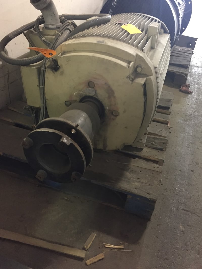 350 HP 1785 RPM General Electric, Frame 449TZ, 460 Volts WP110 for Sale ...