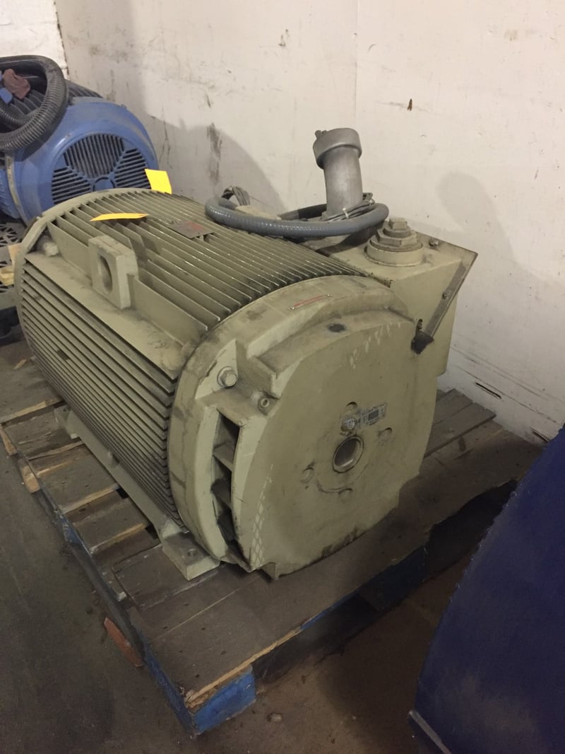 350 HP 1785 RPM General Electric, Frame 449TZ, 460 Volts WP110 for Sale ...