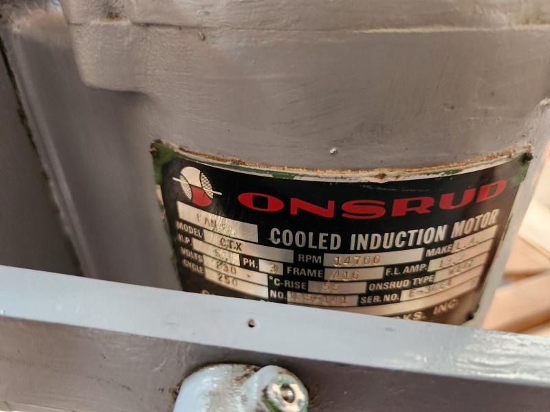 Onsrud #W-147-BE, Radial Arm Routers, 4' x 8' format, 5 HP, 14700 RPM ...