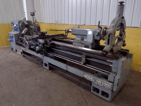 27" x 120" Hercules Ajax #HR3000, heavy duty engine lathe, 18" chk, 3 ...