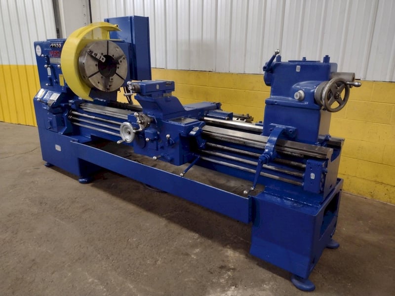 32" x 72" Leblond #Regal, hollow spindle engine lathe, 21" chuck, 3-jaw ...