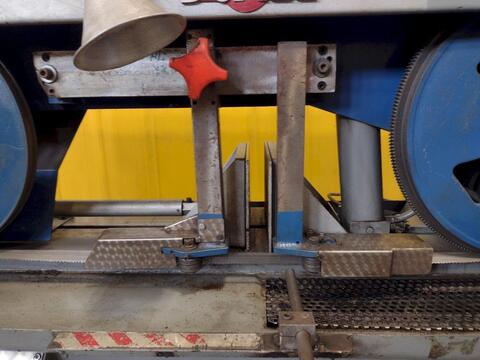 12" x 12" DoAll #C-7, horizontal bandsaw, 160" x 1" blade, 20" wheel ...