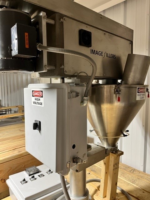 Image Filler #IF2000, Auger Filler, Stainless Steel top & side covers ...