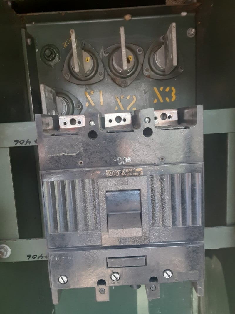 75 KVA 4160 Delta Primary, 240/120 Secondary, General Electric, (Delta ...