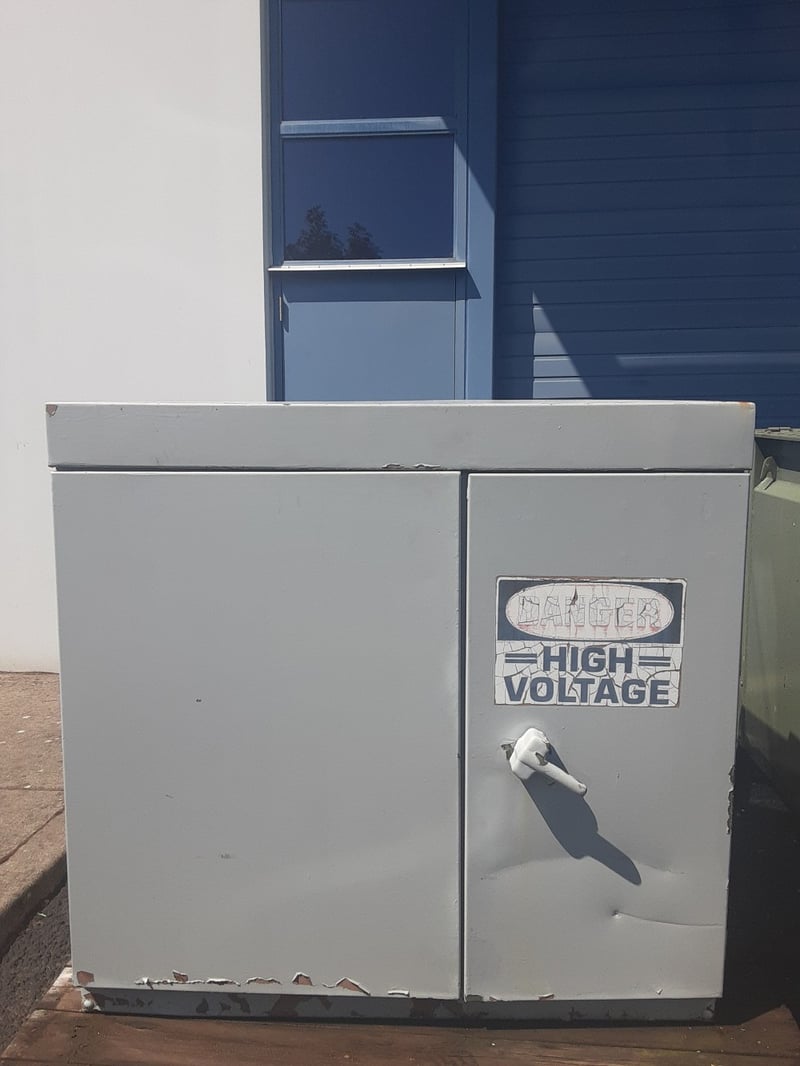 75 KVA 4160 Delta Primary, 240/120 Secondary, General Electric, (Delta ...