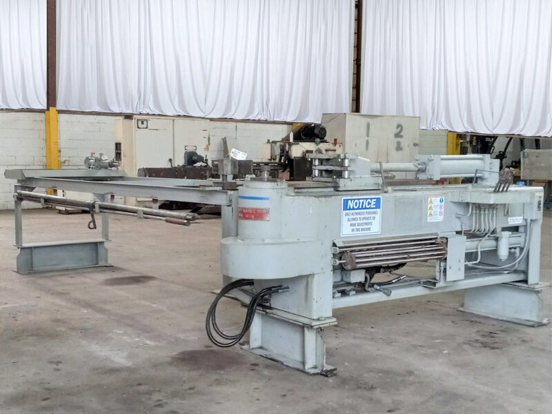 6" Coast #4RD, CNC horizontal heavy duty pipe bender, counter clock ...