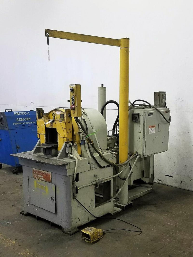 4" Torrington Vaill #511, rotary tube end beading, former & flaring ...