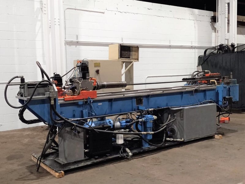 3" Addison McKee, CNC horizontal tube bender, clock wise rotation ...