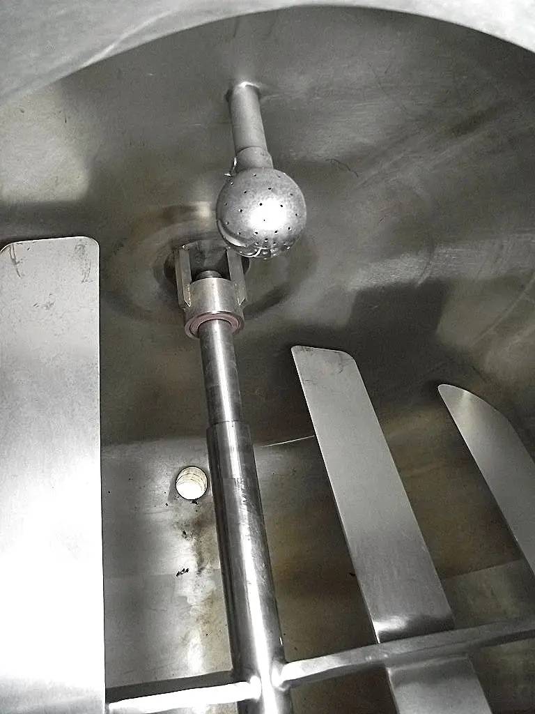 150 gallon Alfa-Laval Aseptic Stainless Steel Tank, vertical, S/N 31802 ...