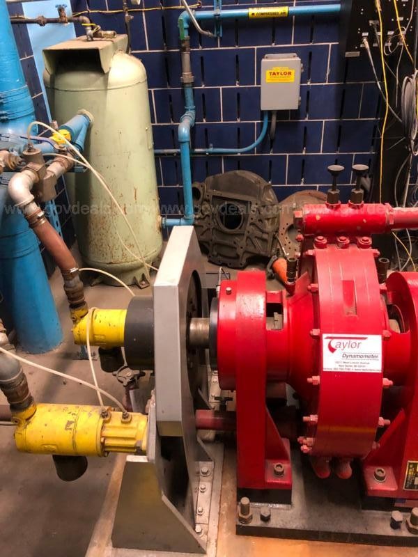 500 HP, 4000 RPM, Taylor #DX32, engine dynamometer for Sale | Surplus Record