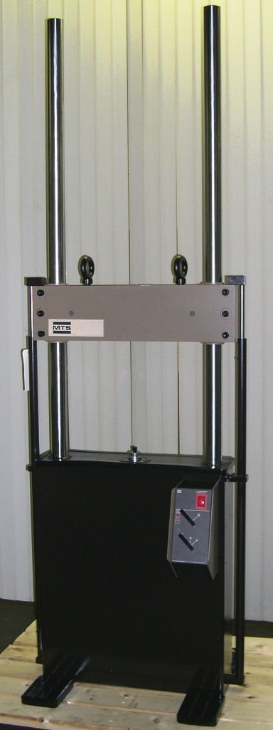 11 KIP (50kN) MTS #312.21, Floor Standing Two Column Fatigue Testing ...