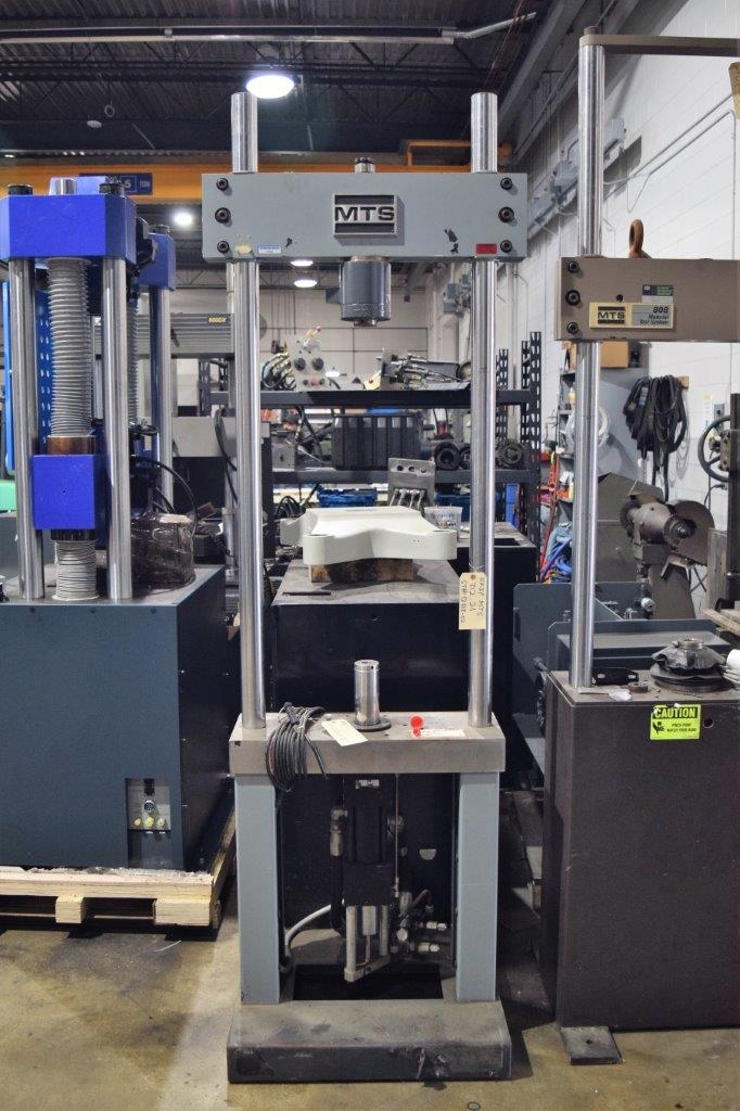 11 KIP (50kN) MTS #312.21, Floor Standing Two Column Fatigue Testing ...