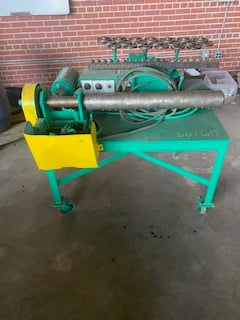 Engineered Products, wire winding machine, 20-reels, 36" winding arbor ...