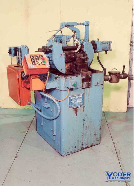 Kine #MC5-F, thread roller, thru feed or infeed, 10 HP, with hydraulic ...