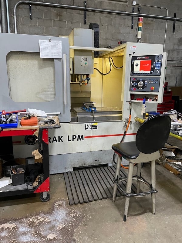 Southwestern Industries #Trak-LPM, 16 automatic tool changer, 31" X, 18 ...