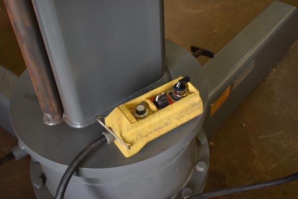 12' x 12' Preston-Eastin #MA1212HD, welding manipulator, free-standing ...