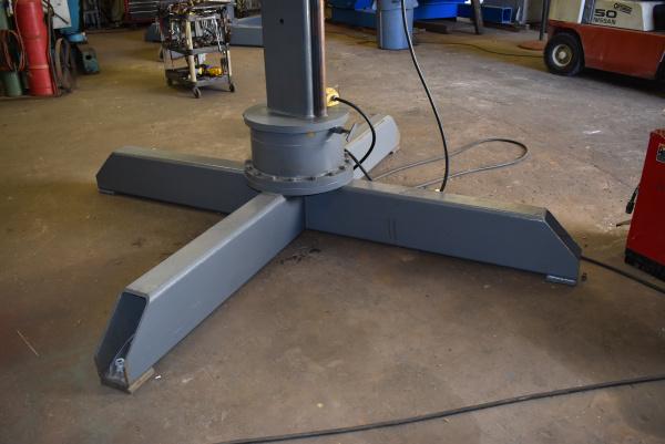 12' x 12' Preston-Eastin #MA1212HD, welding manipulator, free-standing ...