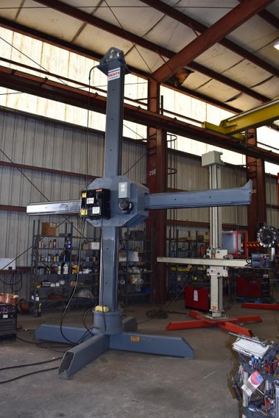 12' x 12' Preston-Eastin #MA1212HD, welding manipulator, free-standing ...