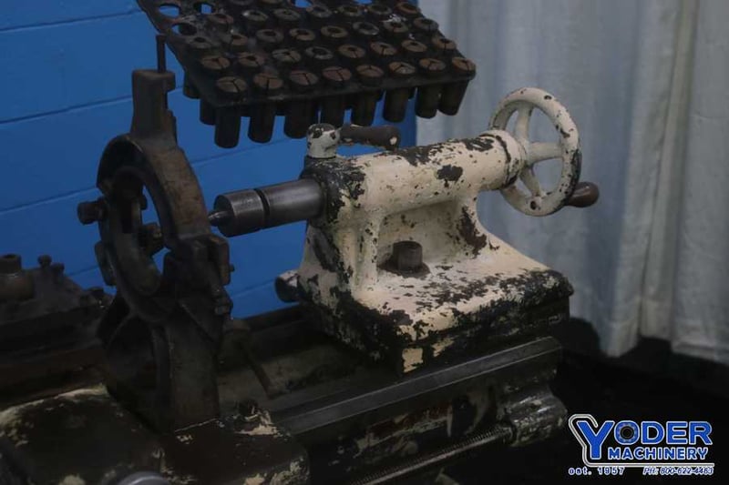 16" x 32" South Bend, engine lathe, 9" swing over cross slide, 3-jaw ...