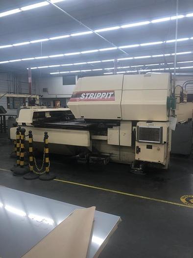 33 Ton, Strippit #1000SXP, CNC turret punch, 33 station, 3 automatic ...