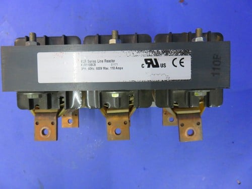 110 Amps, TCI KLR110BCB, Sine Guard Line Reactor, 600 Volts 3 phase, 1 ...