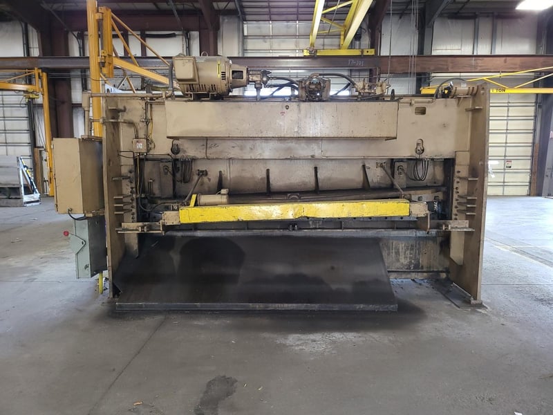 1/2" x 12' Standard Industrial #AS500-12, shear, 36" back gauge, 13 ...