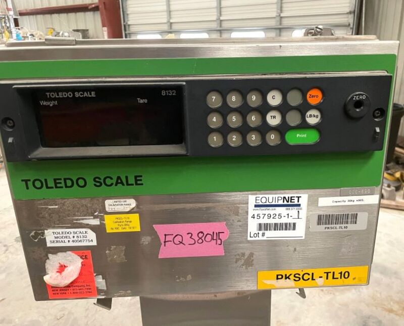 60 lb. Mettler #2085, Portable Scale, 20" x 20" for Sale | Surplus Record