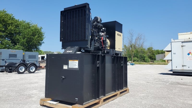 50 KW Kohler #50REOZJE, diesel generator, J Deere 4045TF280,240 Volts ...