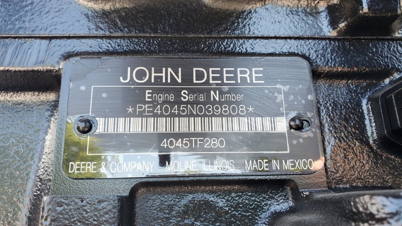 50 KW Kohler #50REOZJE, diesel generator, J Deere 4045TF280,240 Volts ...