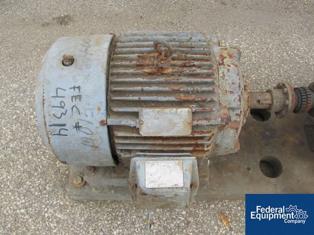 Wanner Engineering, Stan-Cor Centrifugal Pump, Type A40, KYNAR, 15 HP ...