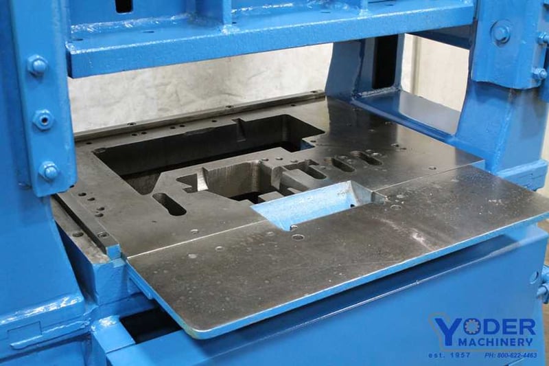 55 Ton, Warco #55P, straight side double crank press, 4" stroke, 11 ...