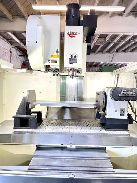 Fadal #VMC6030, CNC vertical machining center, 60" X, 30" Y, 30" Z, 10k RPM, 15 HP, 4th Axis ...