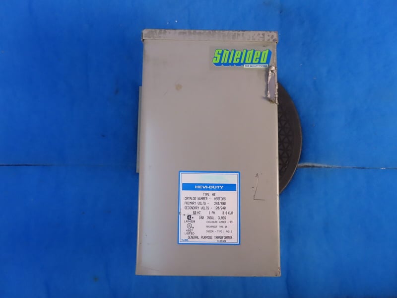 3 KVA 240x480 Primary, 120/240 Secondary, EGS HS5F3AS, 1 phase ...
