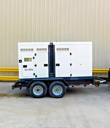 75/85 KW PSI / Stamford, Natural gas/LP generator, trailer mounted ...