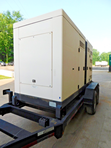 75/85 KW PSI / Stamford, Natural gas/LP generator, trailer mounted ...